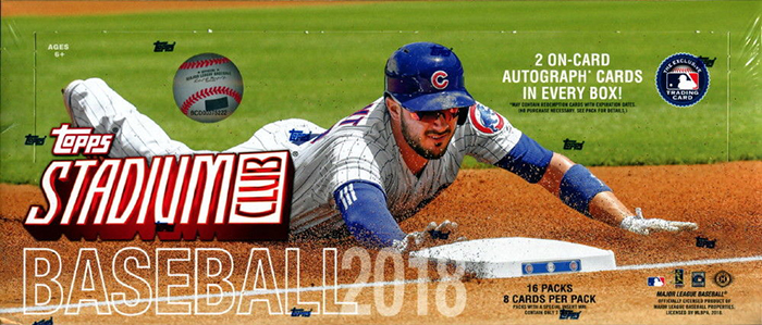2018 Topps Stadium Club Baseball Video Box Break and Breakdown