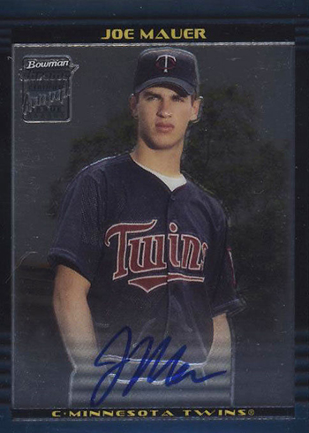 The Daily: 2002 Bowman Chrome Joe Mauer Rookie Card - Beckett News