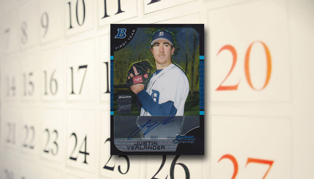 Justin Verlander Rookie Card Countdown, Guide and Checklist