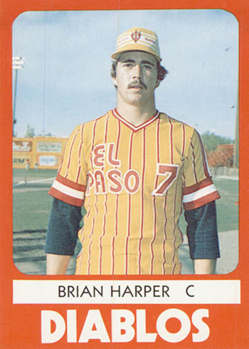 1980 El Paso Diablos TCMA Checklist and Baseball Card Details