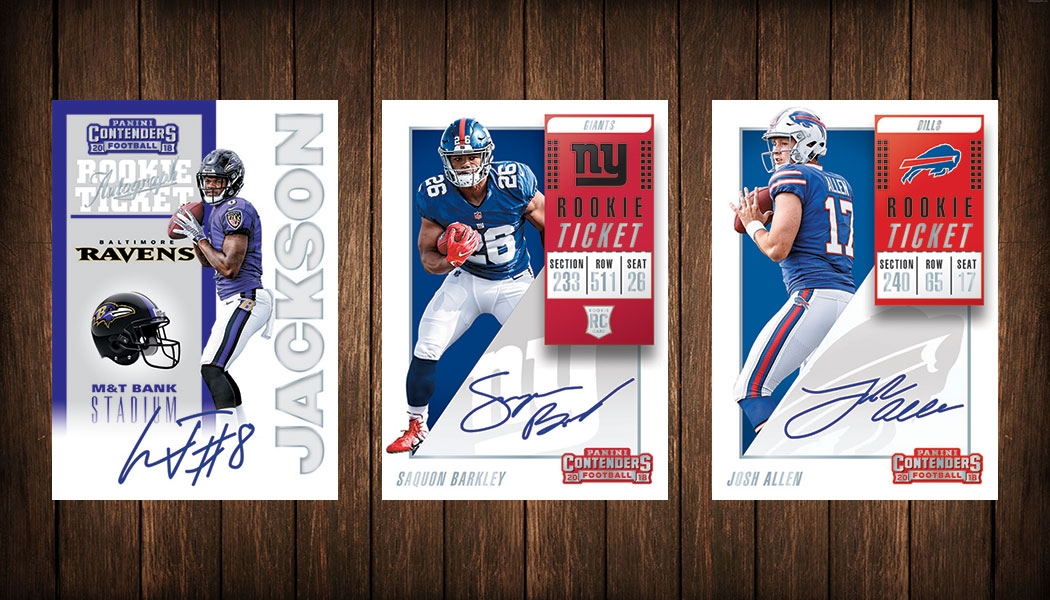 2018 Panini Contenders Football Short Prints Checklist and Print Runs