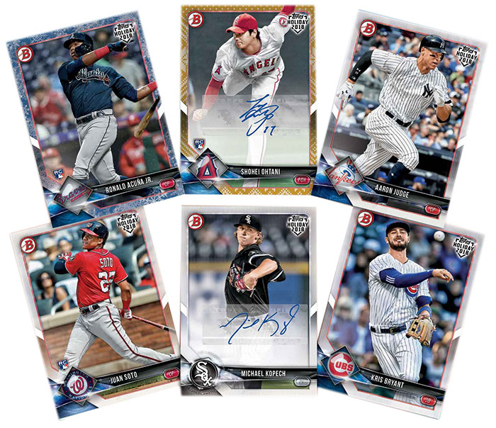 2018 Topps Bowman Holiday Baseball Checklist, How to Get Cards