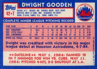 How to Tell Topps and Topps Tiffany Baseball Cards Apart Using Backs