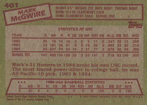 How to Tell Topps and Topps Tiffany Baseball Cards Apart Using Backs
