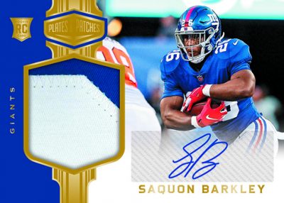 2018 Panini Plates & Patches Football Checklist, Team Set Lists, Details