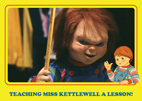 2018 Fright-Rags Chucky Trading Cards Checklist, Details, Box Info