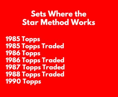 How to Tell Topps and Topps Tiffany Baseball Cards Apart Using Backs