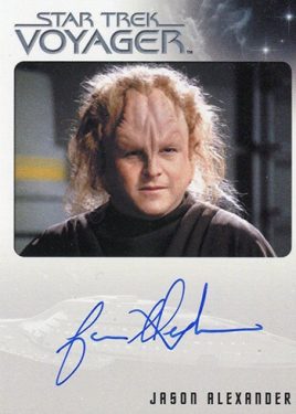 The Seinfled-Star Trek Autograph Card Connection