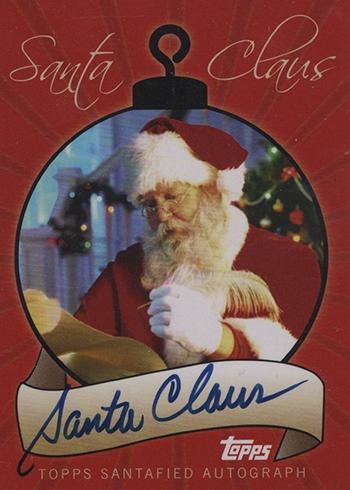 What's Going on With Santa Claus' Signature?