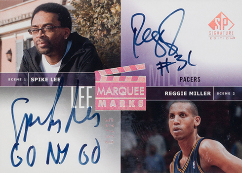 The Daily: 2003-04 SP Signature Edition Marquee Marks Spike Lee/Reggie ...