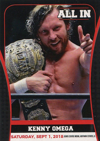 Kenny Omega Wrestling Cards on the Rise