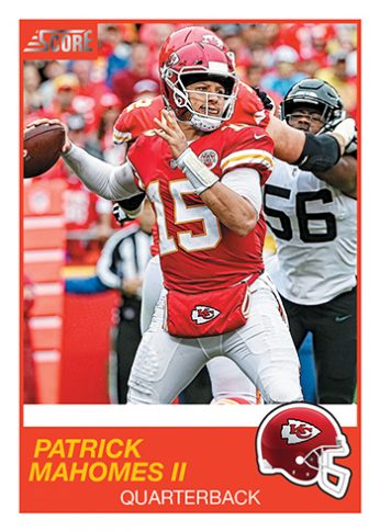 2019 Score Football Cards Checklist, Team Set Lists, Release Date