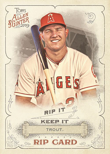 2019 Topps Allen & Ginter Baseball Checklist, Team Set Lists, Odds, Info