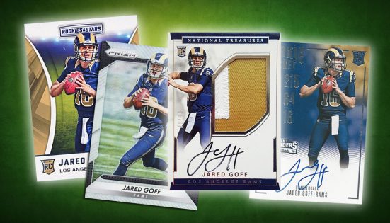 Jared Goff Rookie Card Rankings and What's the Most Valuable