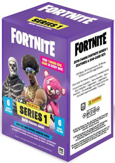 2019 Panini Fortnite Series 1 Trading Cards Checklist, Details, Exclusives