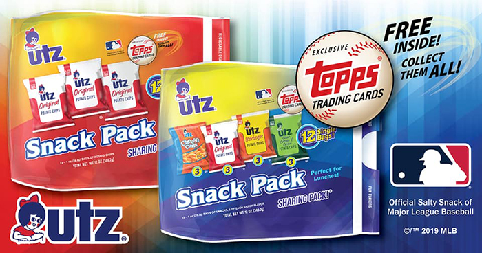 2019 Topps Utz Baseball Cards Checklist, Promotion Details