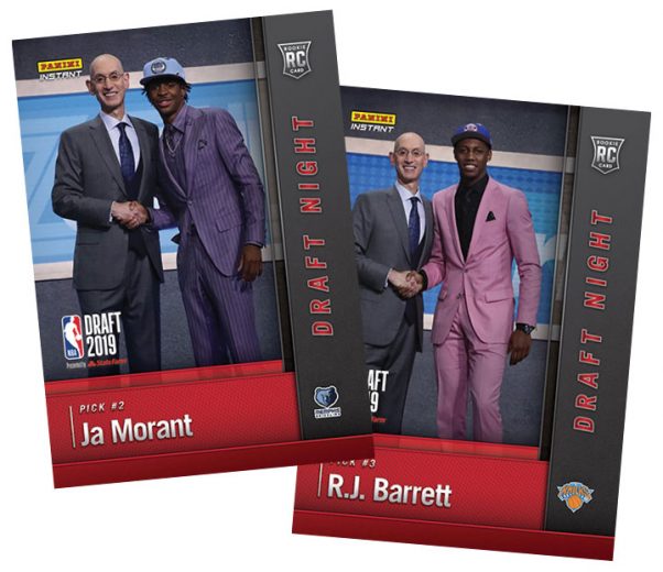 2019 Panini Instant Draft Night Delivers First Official Zion Williamson ...