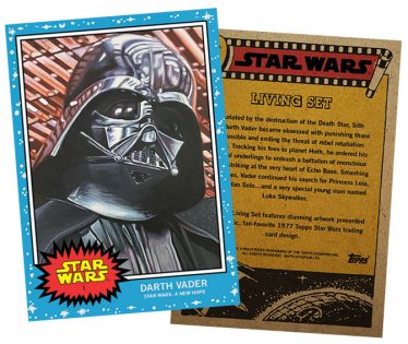 Topps Star Wars Living Set Checklist, Print Runs and Details