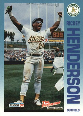 1992 Fleer 7-eleven Citgo The Performer Baseball Checklist, Details