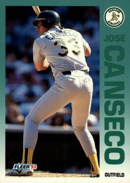 1992 Fleer 7-eleven Citgo The Performer Baseball Checklist, Details