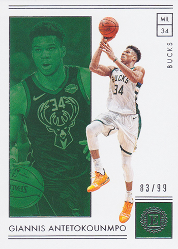 2018-19 Panini Encased Basketball Checklist, Team Set Lists, Details