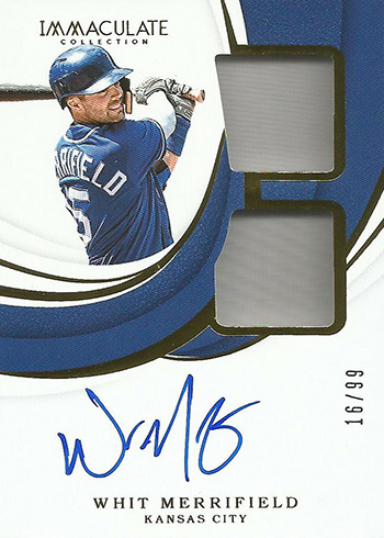 2019 Panini Immaculate Collection Baseball Checklist, Team Set Lists