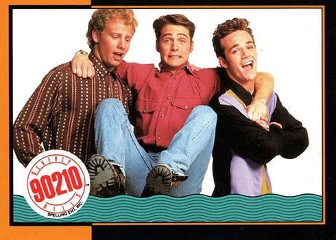 1991 Topps Beverly Hills 90210 Checklist, Trading Card Details