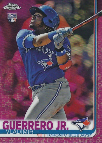 2019 Topps Chrome Baseball Refractors and Parallels Gallery and Guide