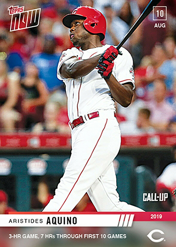 Aristides Aquino Rookie Card Primer and Other Early Card Highlights