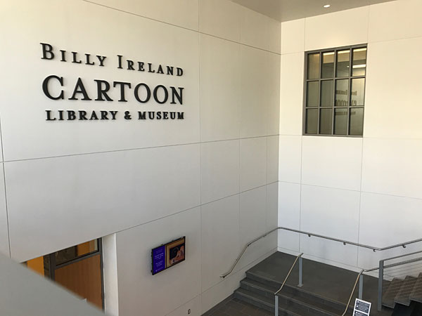 A Trip to the Billy Ireland Cartoon Library and Museum
