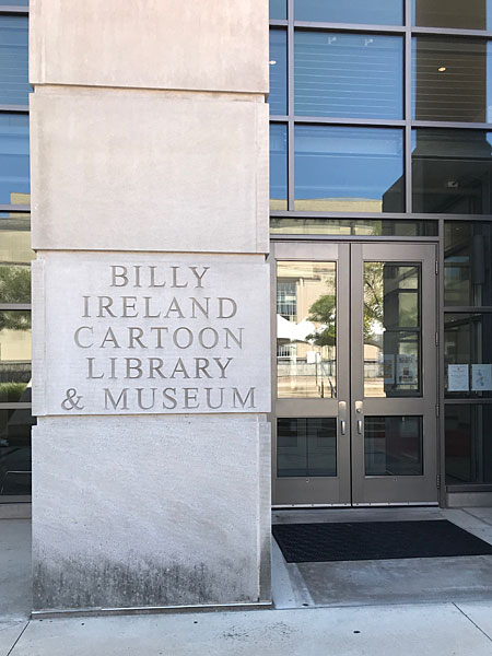 A Trip to the Billy Ireland Cartoon Library and Museum