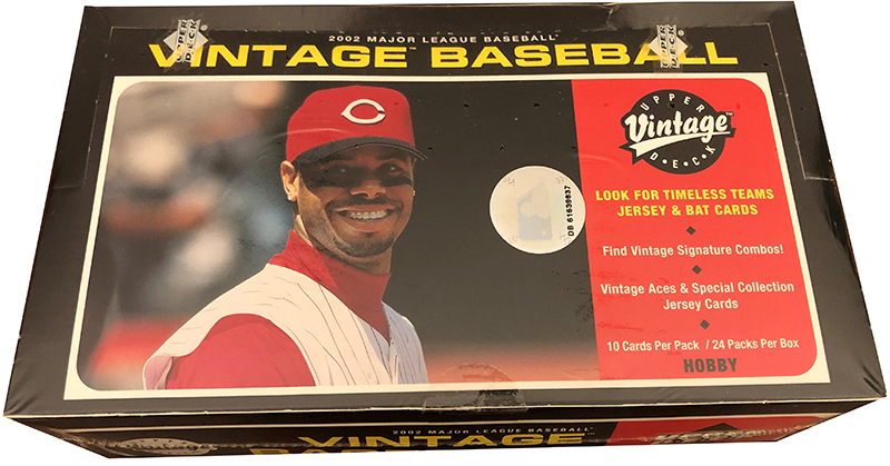 2002 Upper Deck Vintage Baseball Box Break And Breakdown