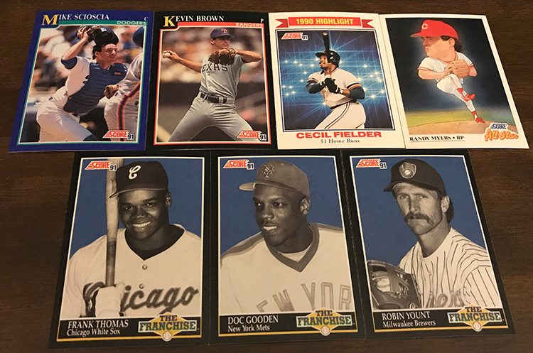 1991 Score Series 2 Baseball Box Break And Review