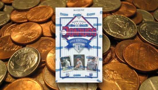 1993 Donruss Series 1 Baseball Cards Box Break And Breakdown