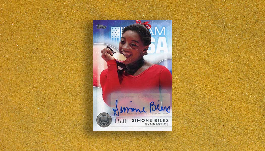 Simone Biles Cards Checklist and Gallery