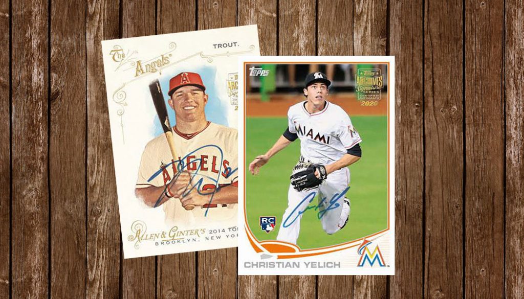 2021 Topps Archives Signature Series Baseball: Active Player Checklist