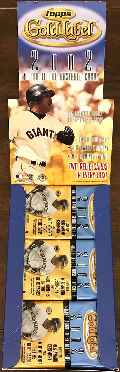 2002 Topps Gold Label Baseball Box Break and Breakdown