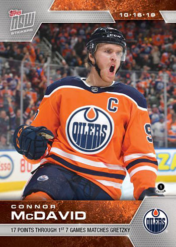 2019-20 Topps Now NHL Stickers Checklist, Details, Print Runs