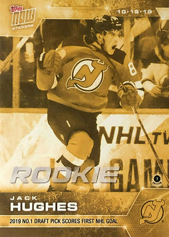 2019-20 Topps Now NHL Stickers Checklist, Details, Print Runs
