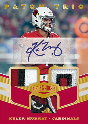 2019 Panini Plates & Patches Football Checklist, Team Set Lists, Box Info