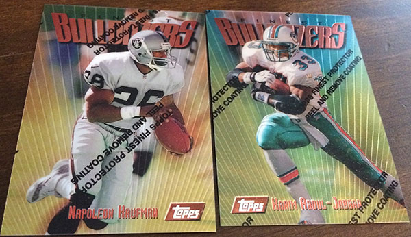 1997 Topps Finest Series 1 Football Cards Box Break and Breakdown