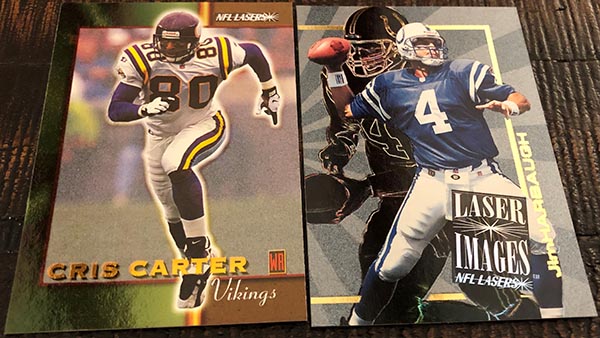 1996 Score Board Lasers Football Box Break and Breakdown