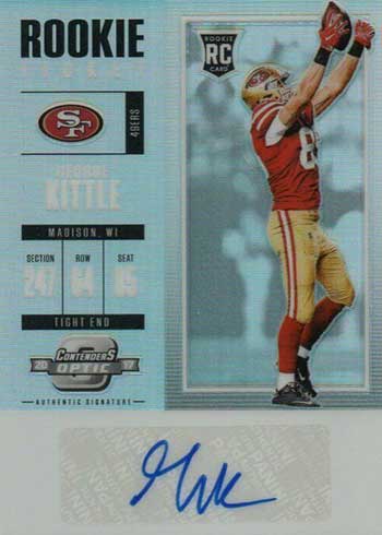 George Kittle Rookie Card Rankings and What's the Most Valuable