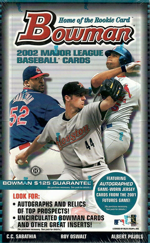 2002 Bowman Baseball Box Break And Breakdown