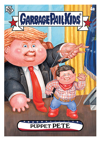 2020 Topps GPK: disg-Race to the White House Checklist, Details