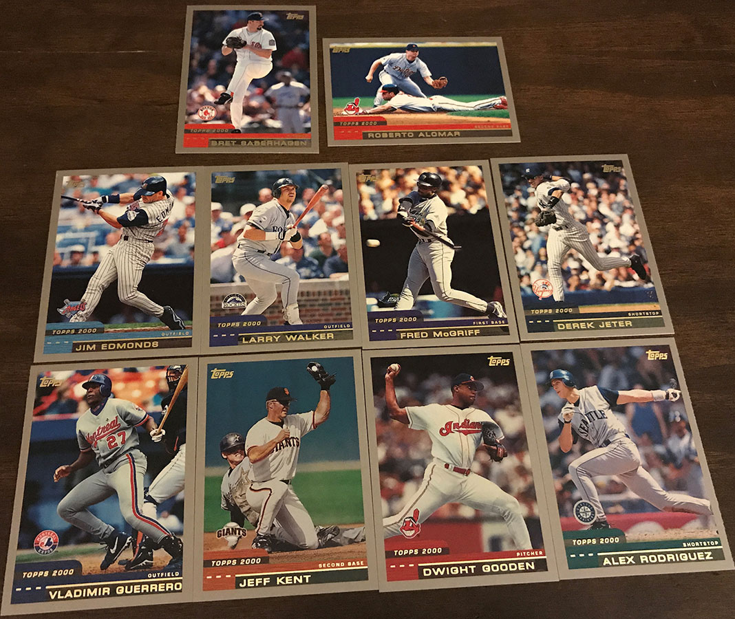 2000 Topps Series 1 Baseball Jumbo Box Break and Breakdown