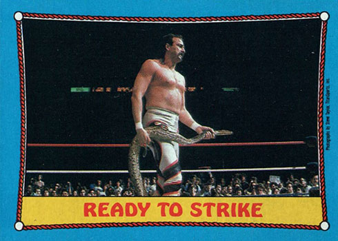 1987 Topps WWF Checklist, Details, Stickers, WrestleMania III Cards
