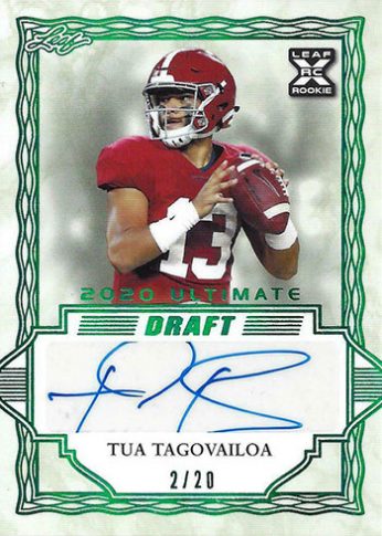 2020 Leaf Ultimate Draft Football Checklist, Release Date, Hobby Box Info