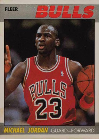 Michael Jordan Fleer Cards Through the Years - Gallery and Checklist