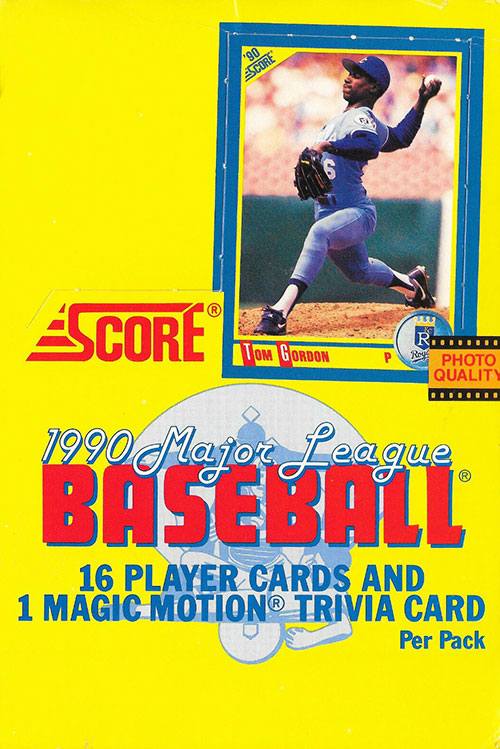 1990 Score Baseball Memories and Baseball Card Breakdown